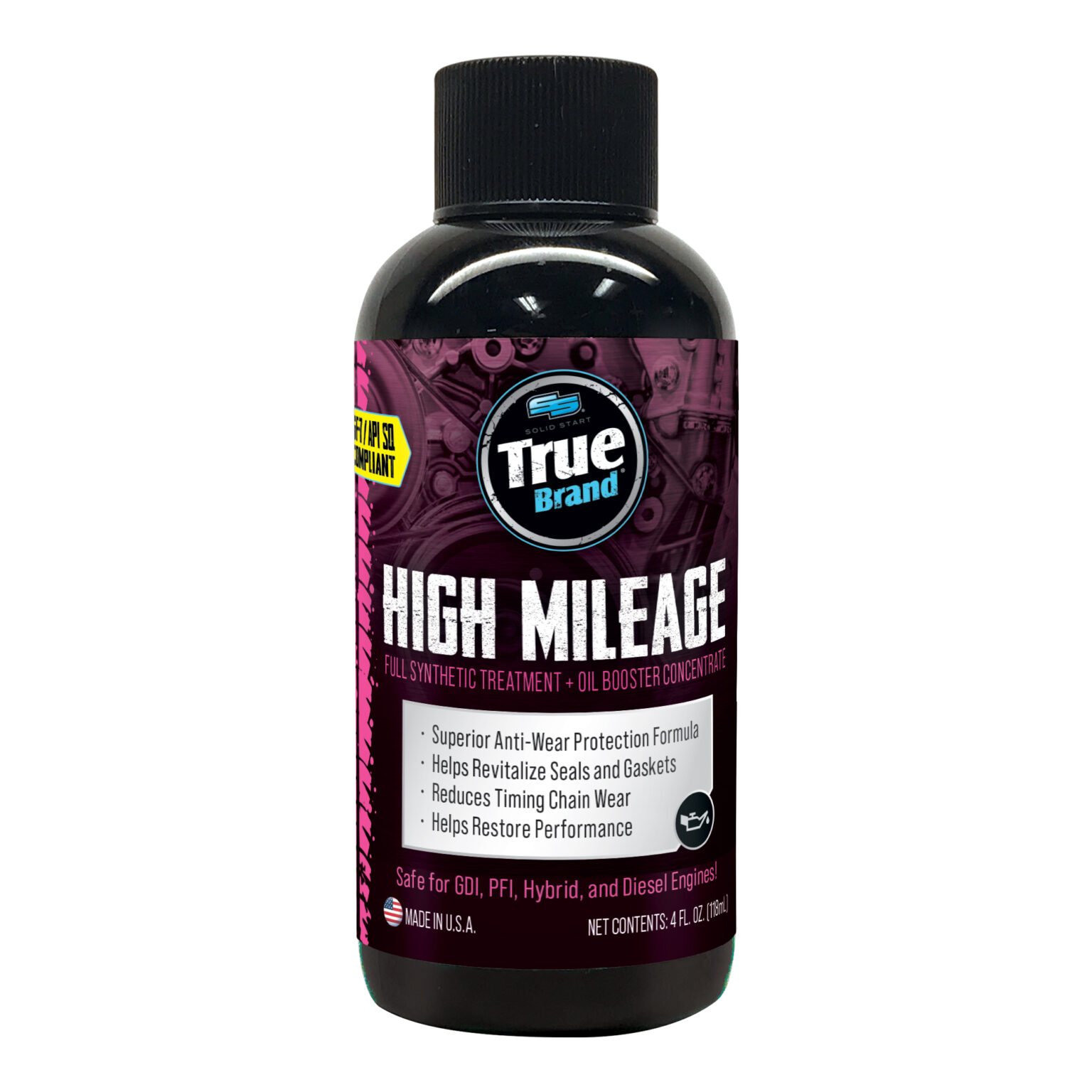 High Mileage Booster - Solid Start | True Brand