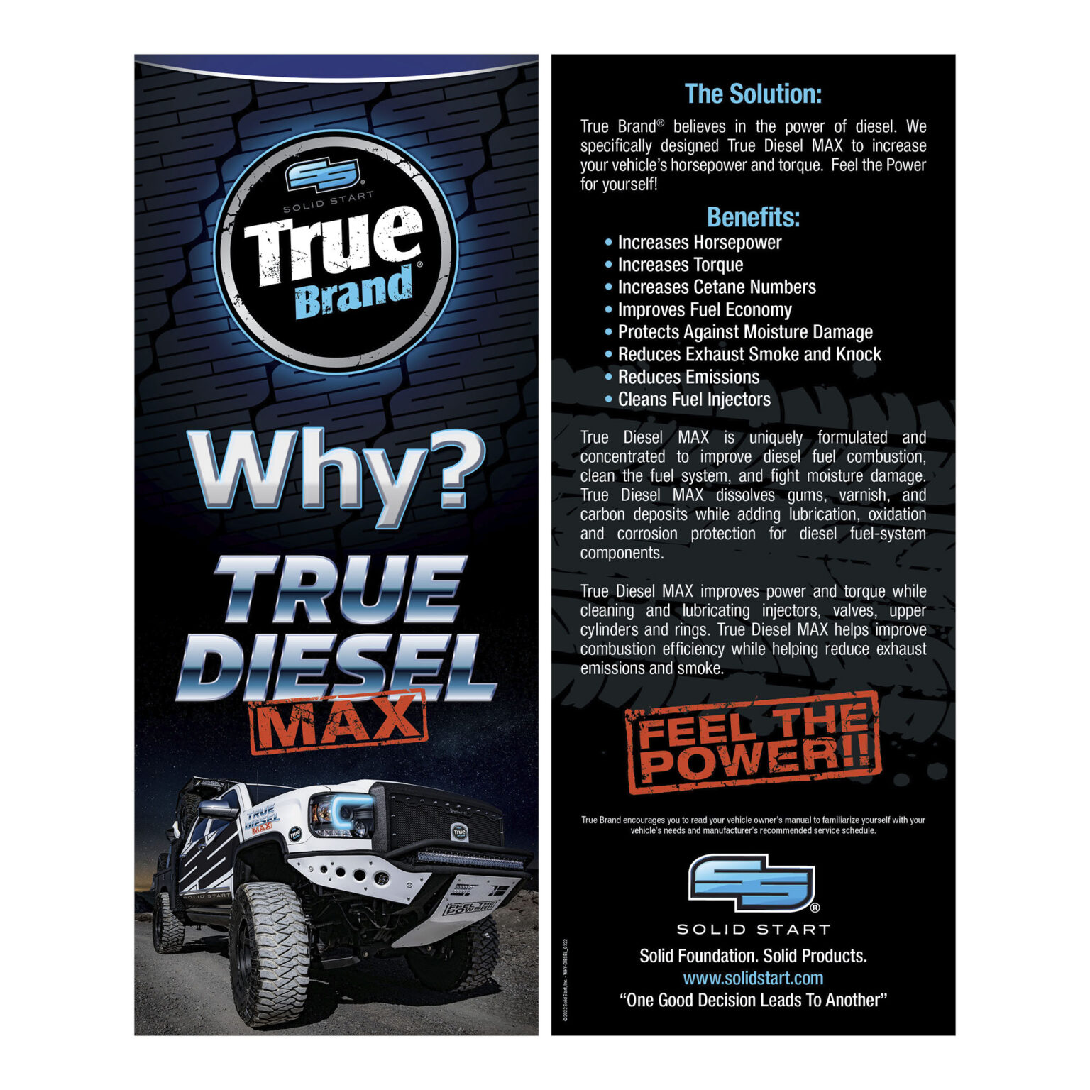 Counter Cards - Solid Start | True Brand