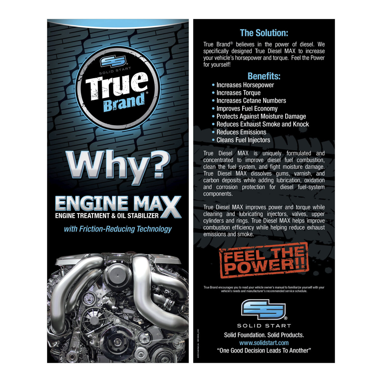 Counter Cards - Solid Start | True Brand